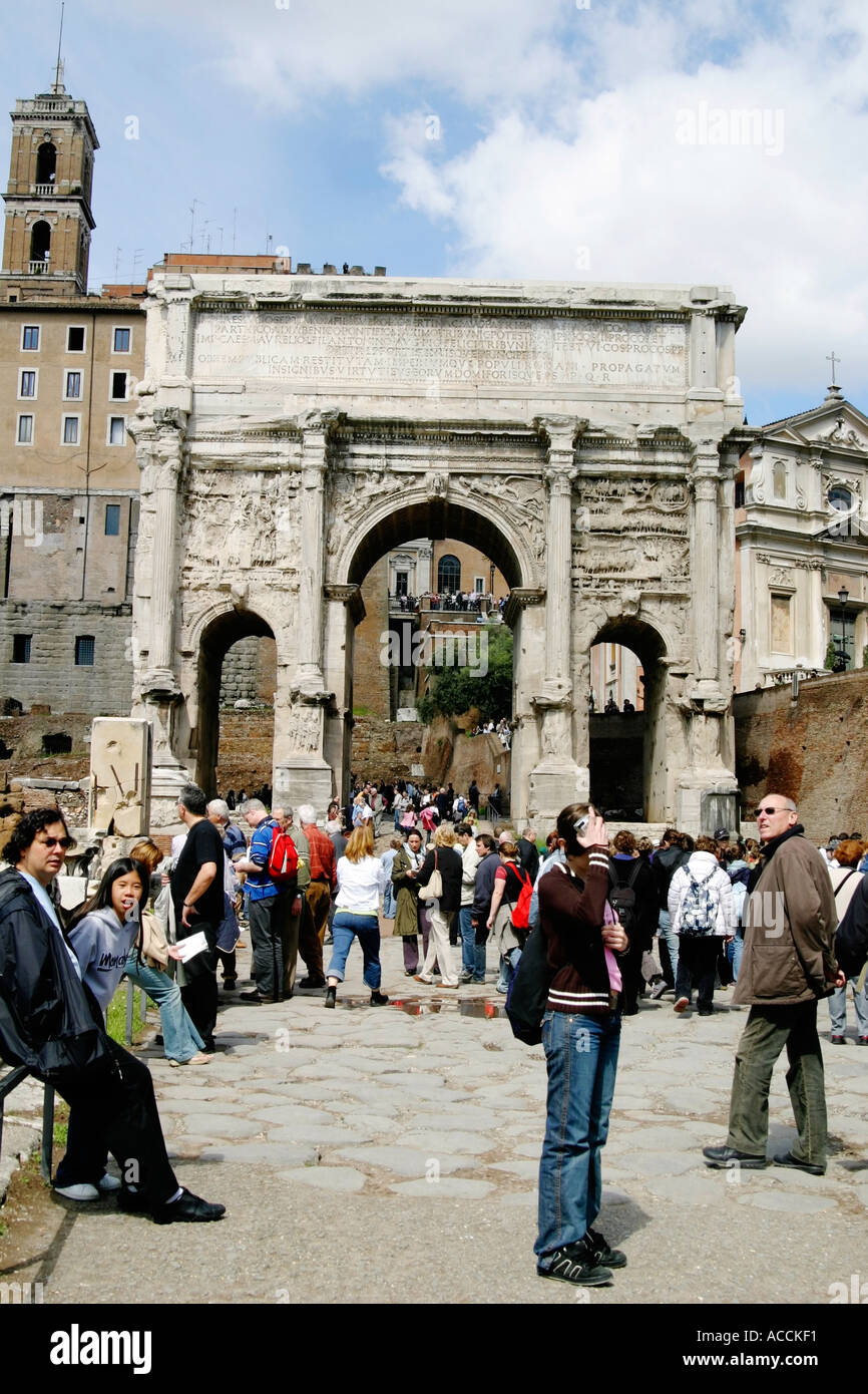 Roman ruins Rome Italy Stock Photo - Alamy