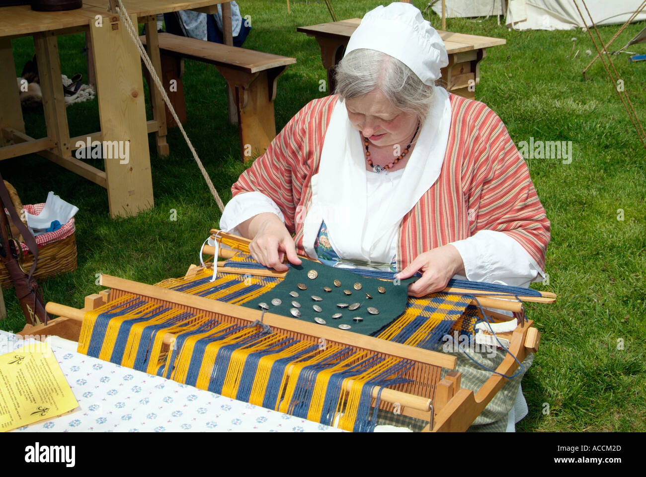 Colonial america reenactment takes place hi-res stock photography and ...