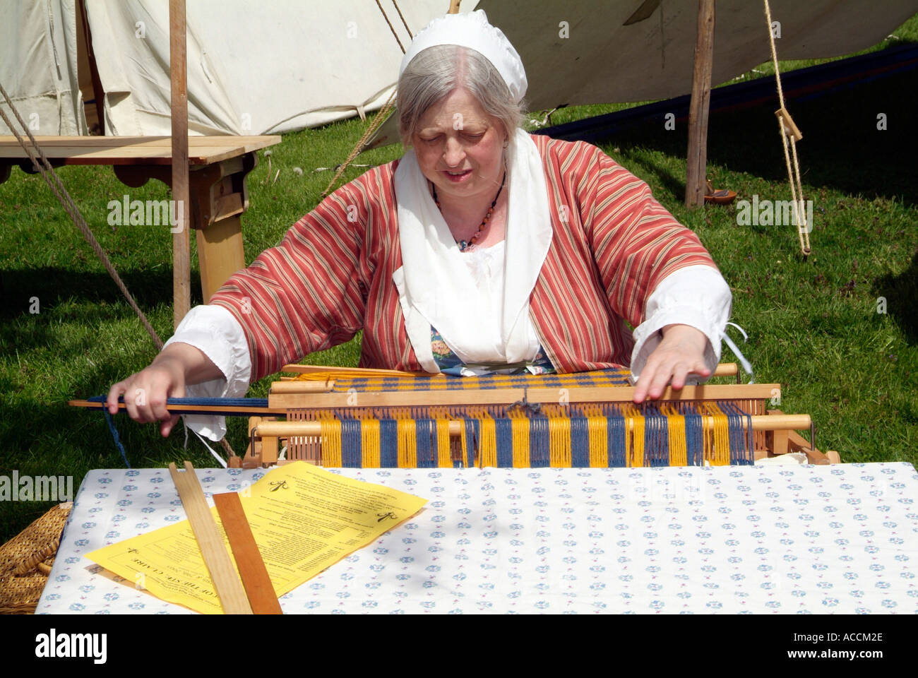 Colonial America reenactment takes place in Port Huron Michigan circa ...