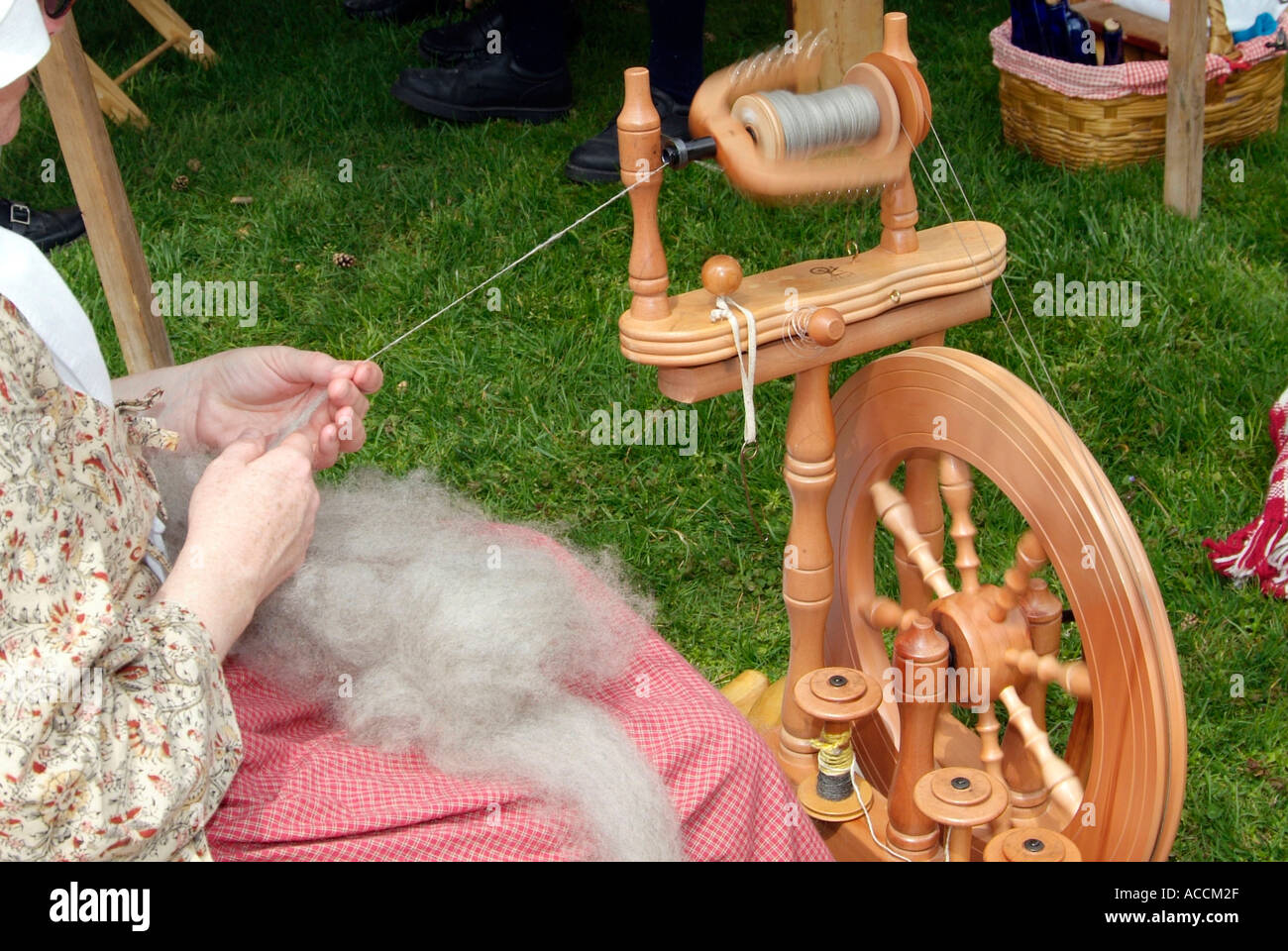 Colonial America reenactment takes place in Port Huron Michigan circa ...