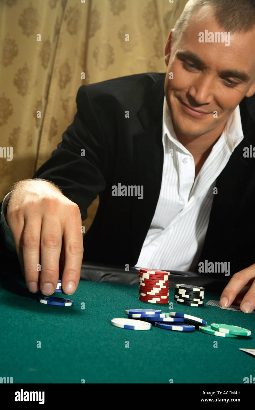 Playing poker hi-res stock photography and images - Alamy