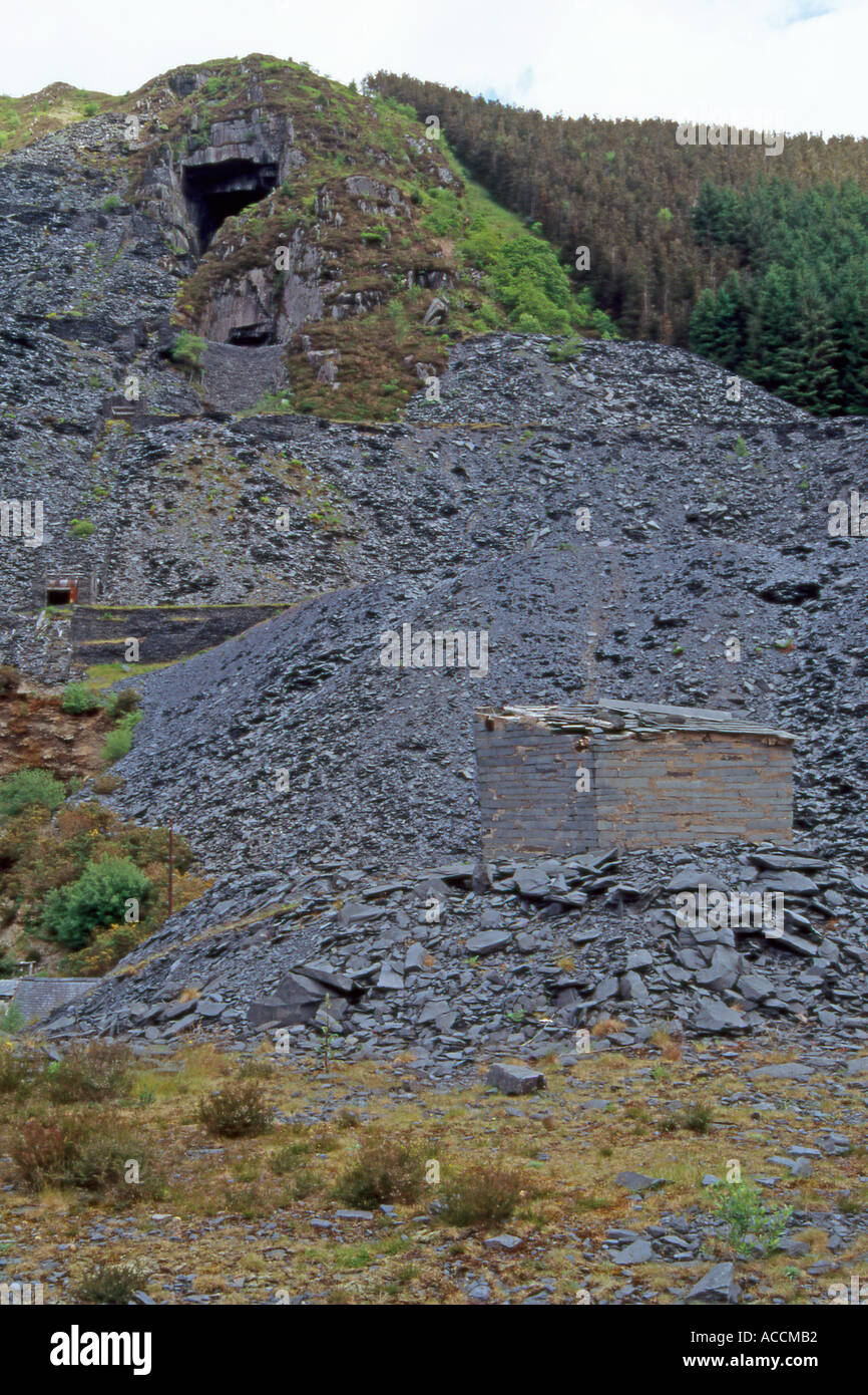 Aberllefenni slate quarry hi-res stock photography and images - Alamy
