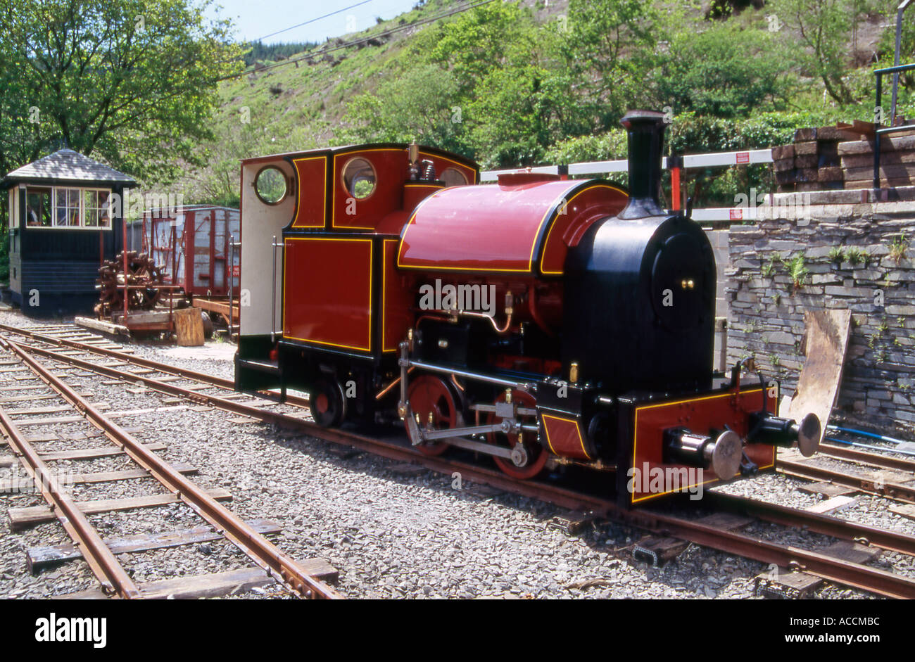 Corris Railway new Kerr Stuart Tatoo class steam locomotive at ...