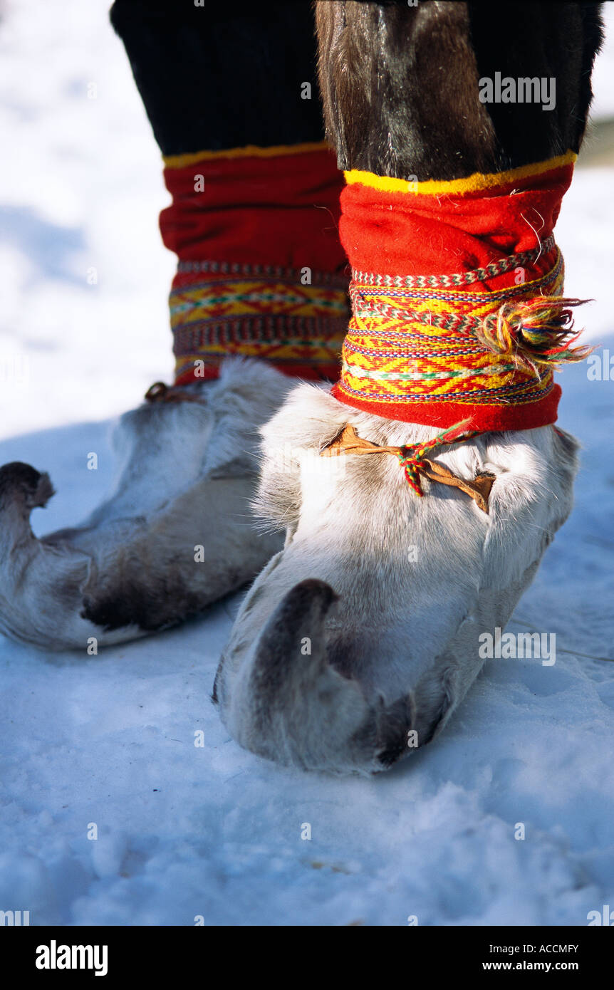 A pair of Lappish boots Stock Photo - Alamy