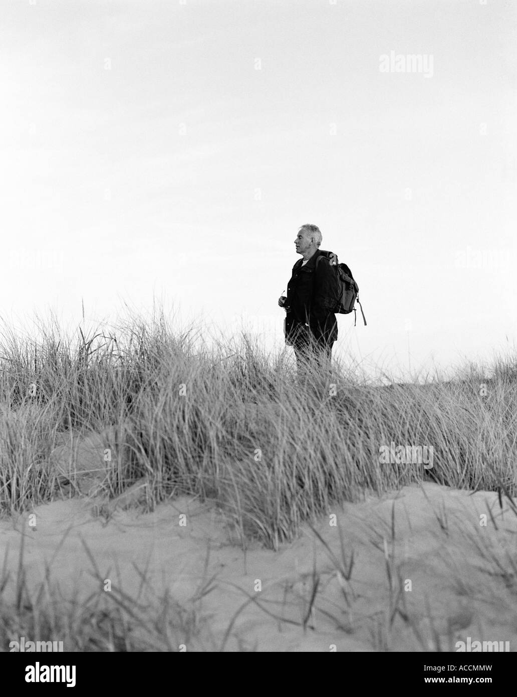 Man on a hill hi-res stock photography and images - Alamy