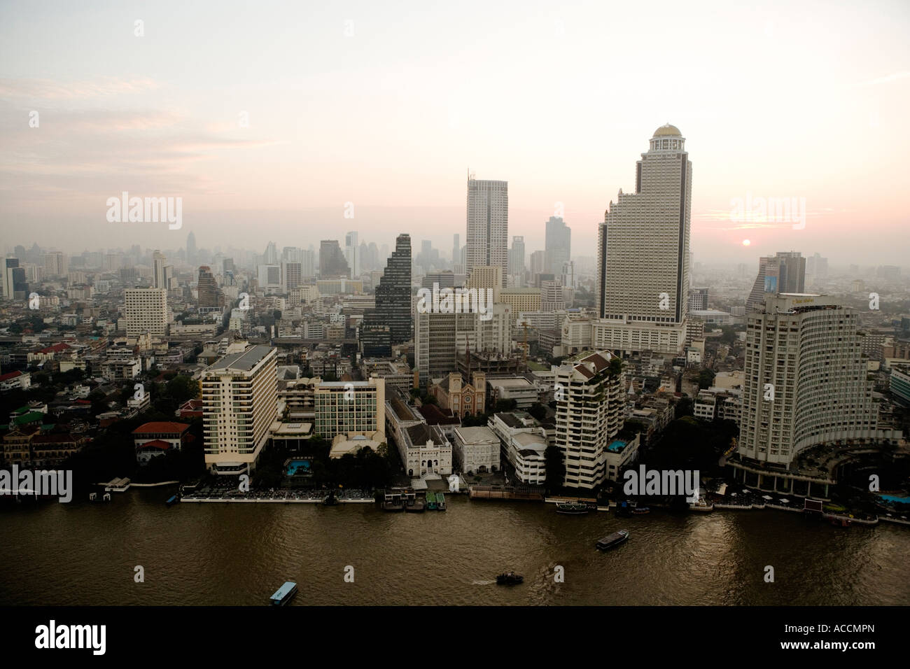 View over Bangkok Stock Photo - Alamy