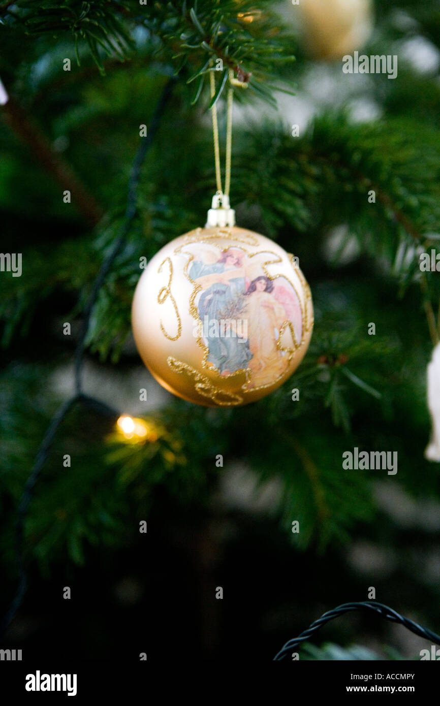 A Christmas decoration close-up Stock Photo - Alamy