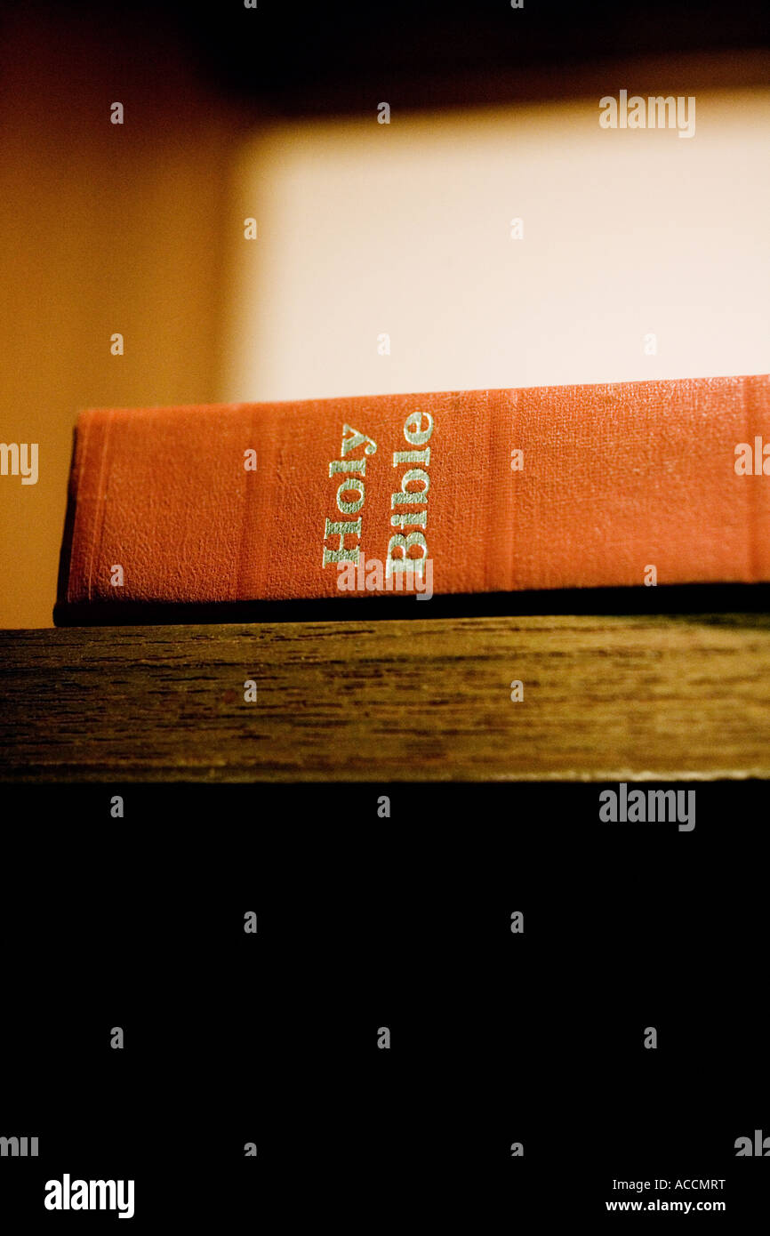 The spine of a bible Stock Photo - Alamy
