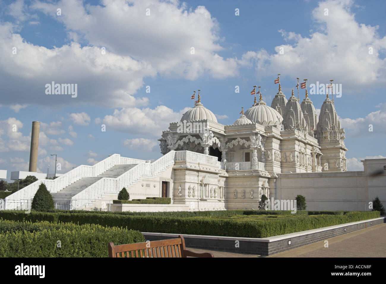 Shri Swaminarayan Mandir hindu temple in Neasden West London Stock ...