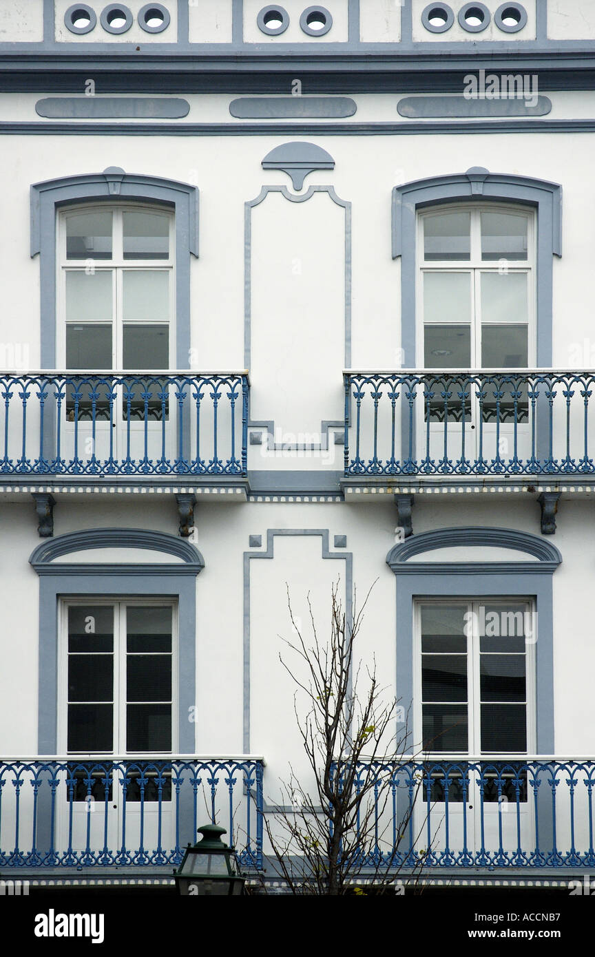 19th Century Azorean house Ponta Delgada Sao Miguel Stock Photo - Alamy