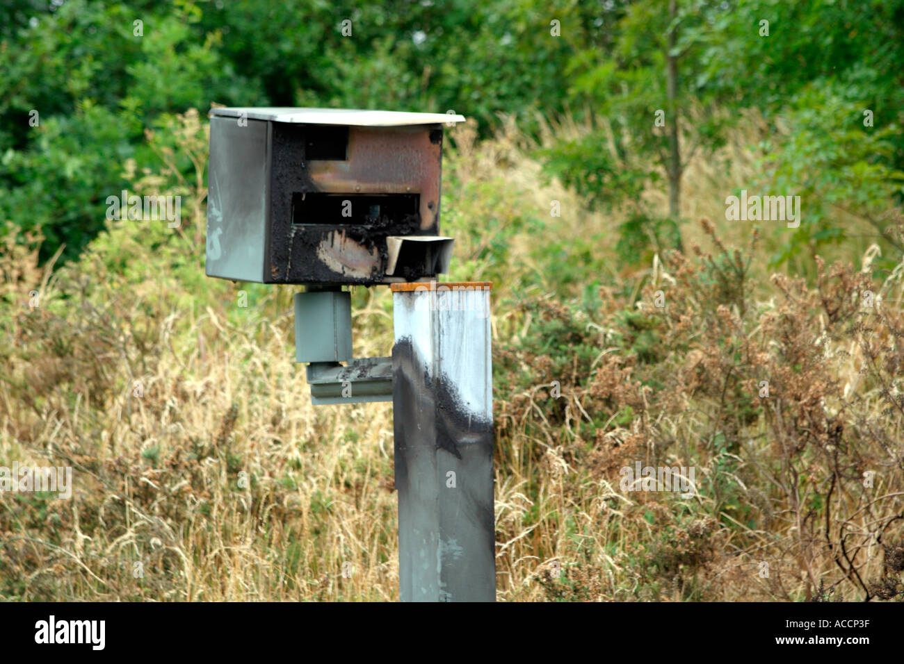 Burnt speed camera hi-res stock photography and images - Alamy