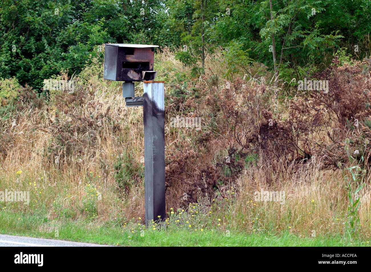 Vandalised Destroyed Gatso Speed Camera High Resolution Stock ...