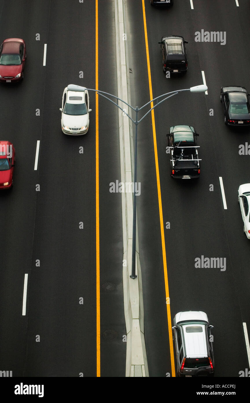 Cars on a motorway Stock Photo - Alamy