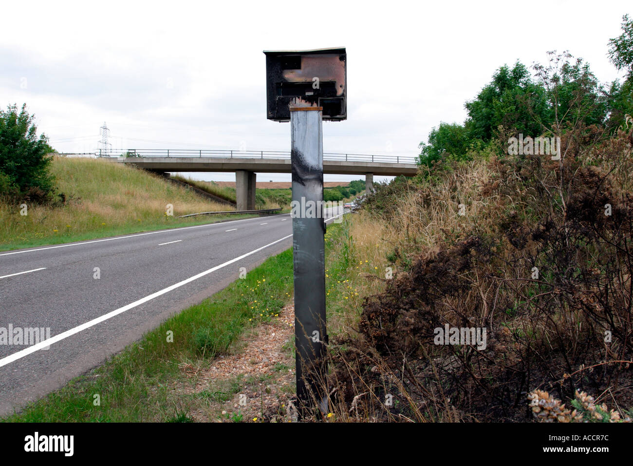 Burnt out speed camera hi-res stock photography and images - Alamy