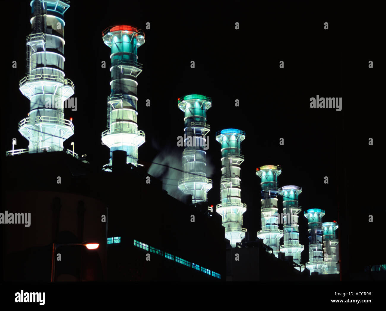 Power plant at Busan South Korea Stock Photo - Alamy