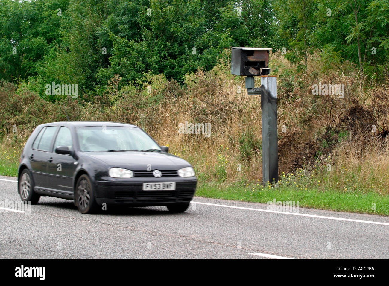 Burnt out speed camera hi-res stock photography and images - Alamy