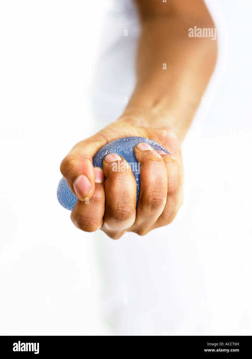 Exercising hand muscles Stock Photo - Alamy