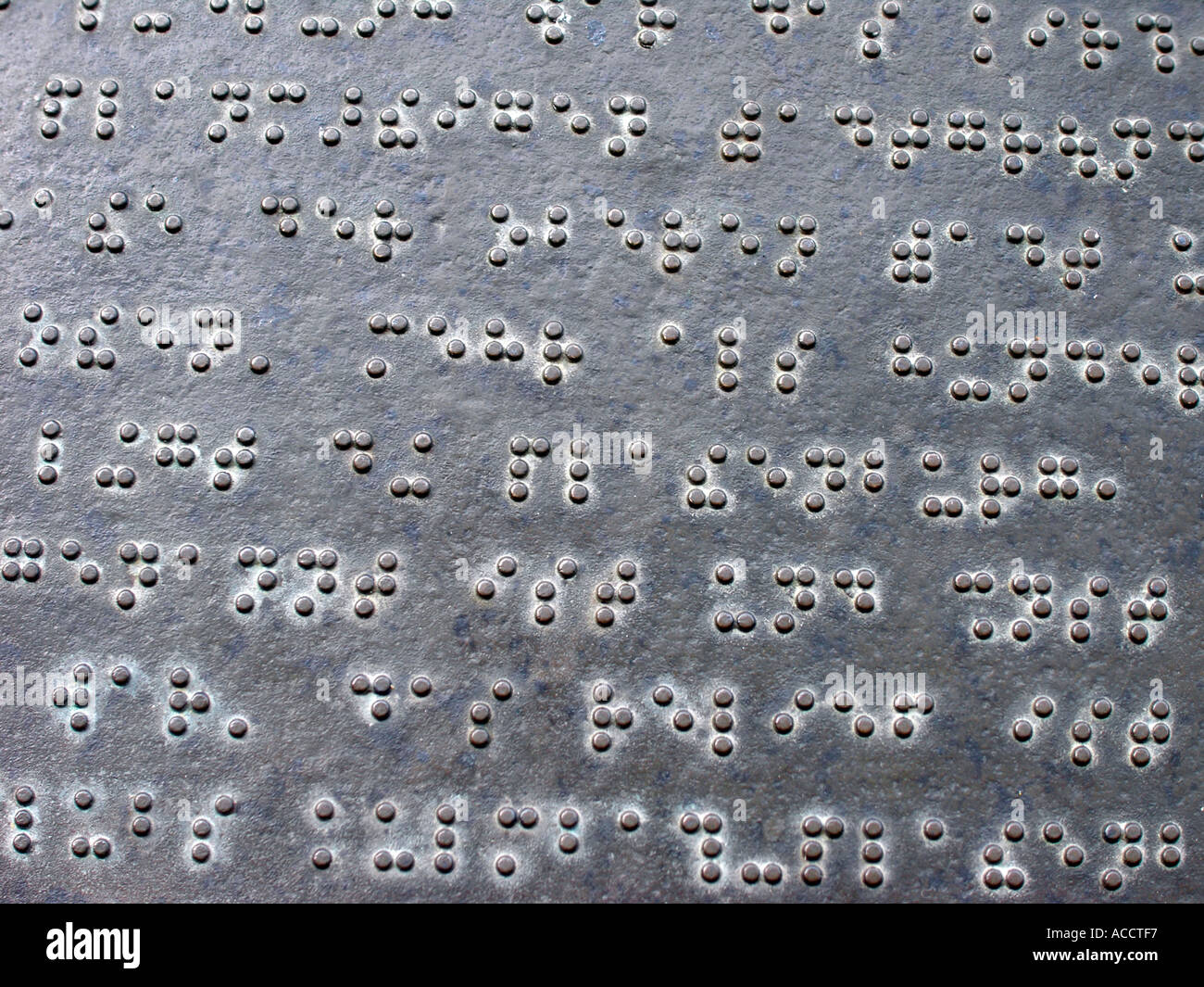 His embossed printing braille hi-res stock photography and images - Alamy
