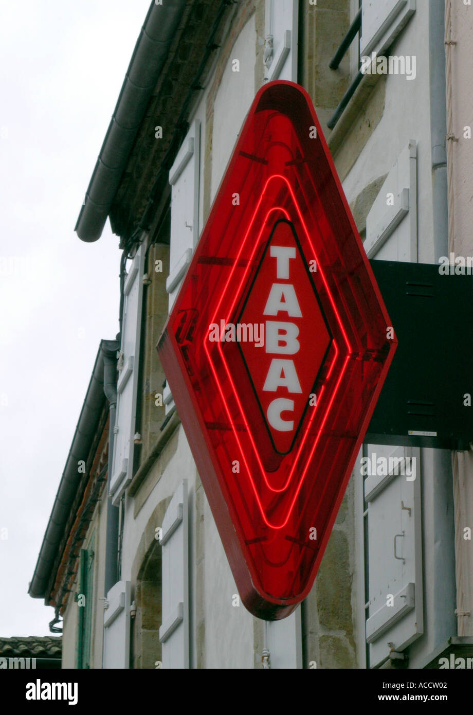 shield of a tobacco cigarette shop in France Stock Photo - Alamy