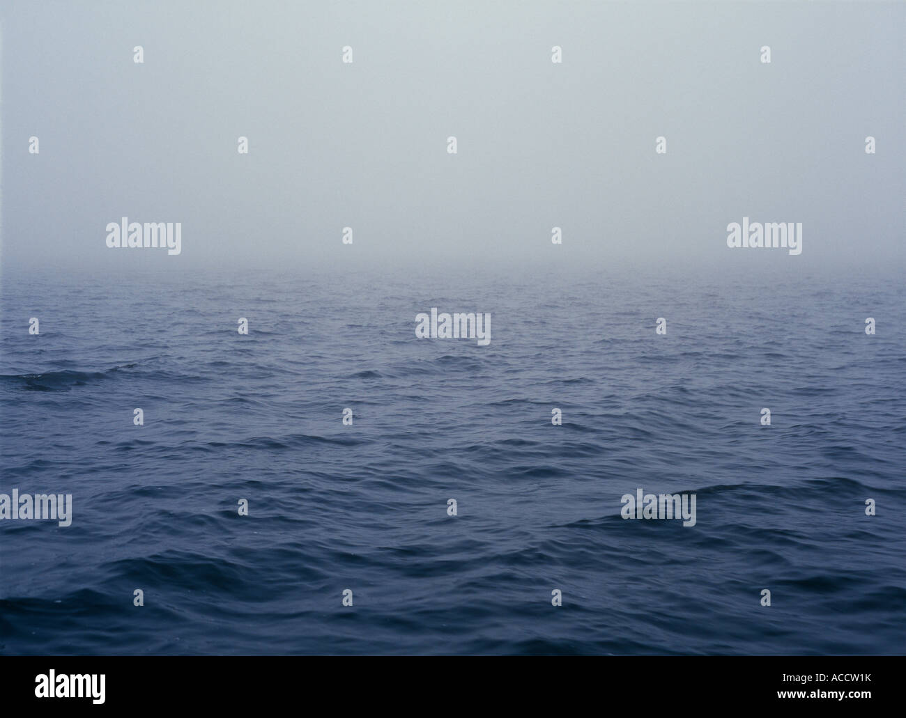 Fog over open sea Stock Photo - Alamy