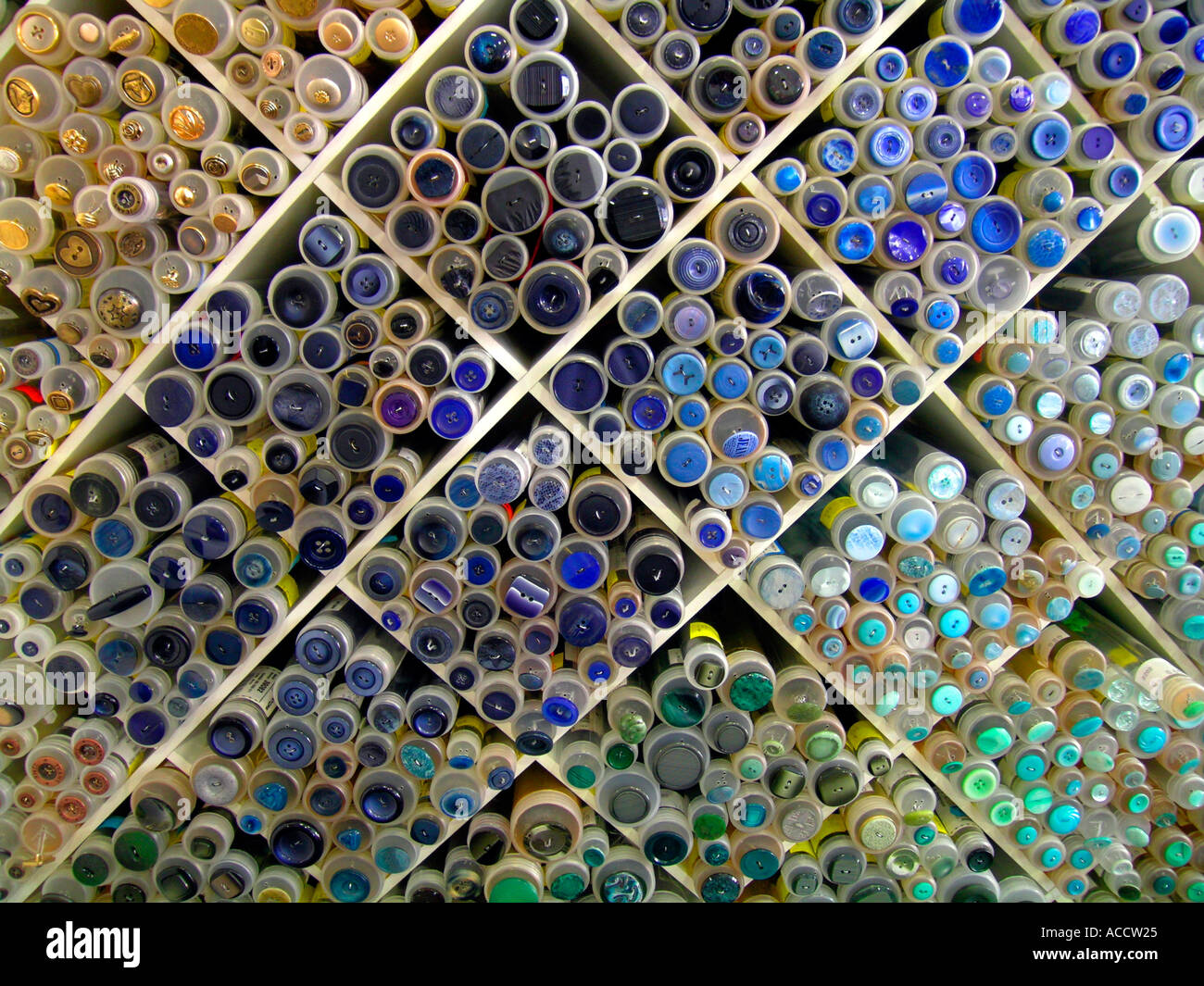 colourful mixture of buttons in different colours Stock Photo - Alamy