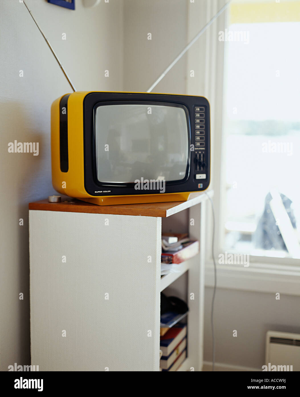 A television from the 70s Stock Photo - Alamy