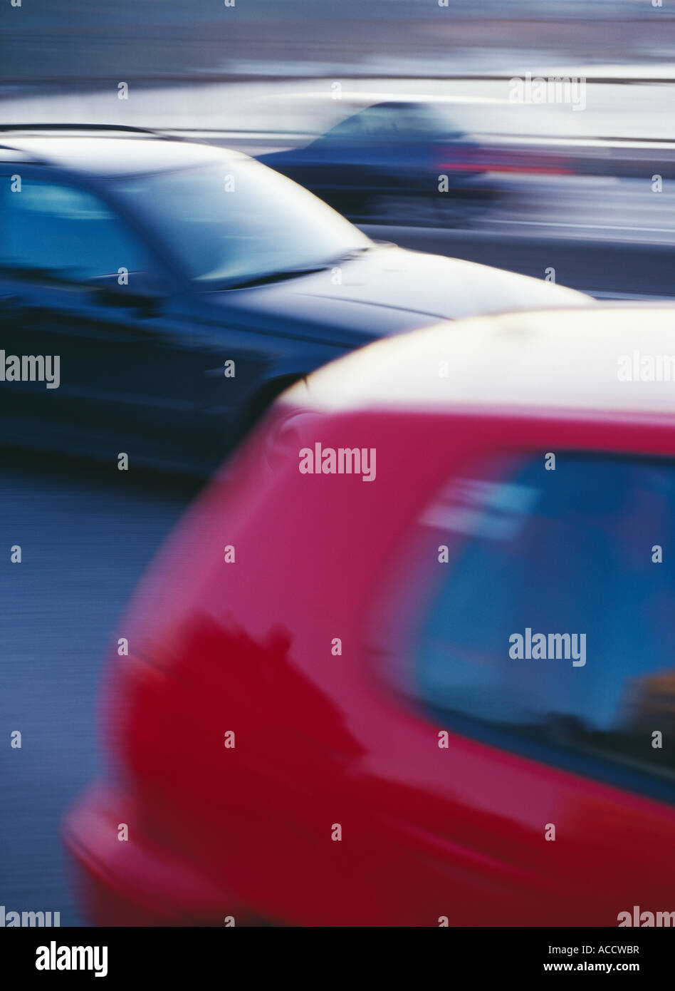 Cars on a road Stock Photo - Alamy