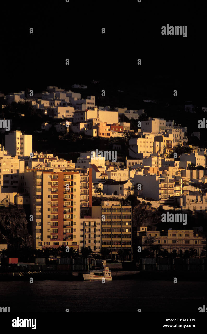 Santa Cruz capital of La Palma Stock Photo - Alamy