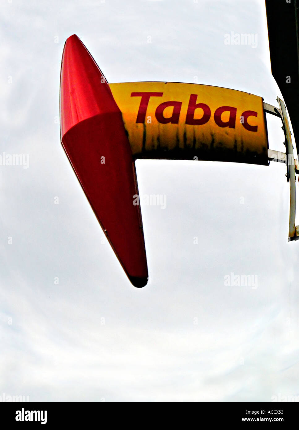 shield of a tobacco cigarette shop in France Stock Photo - Alamy