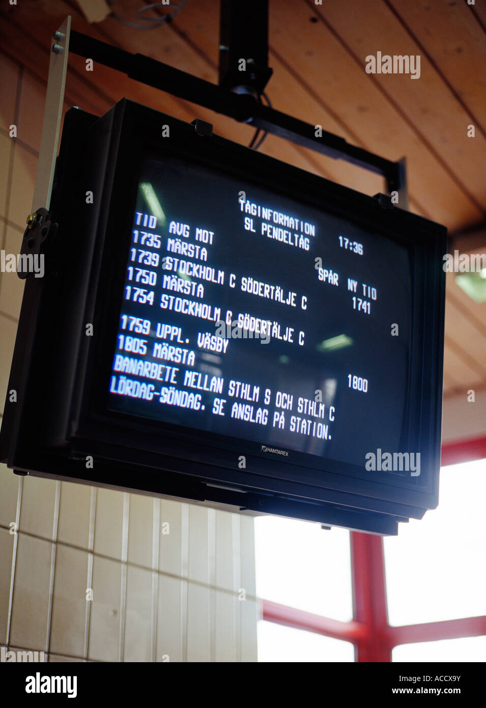 Train information hi-res stock photography and images - Alamy