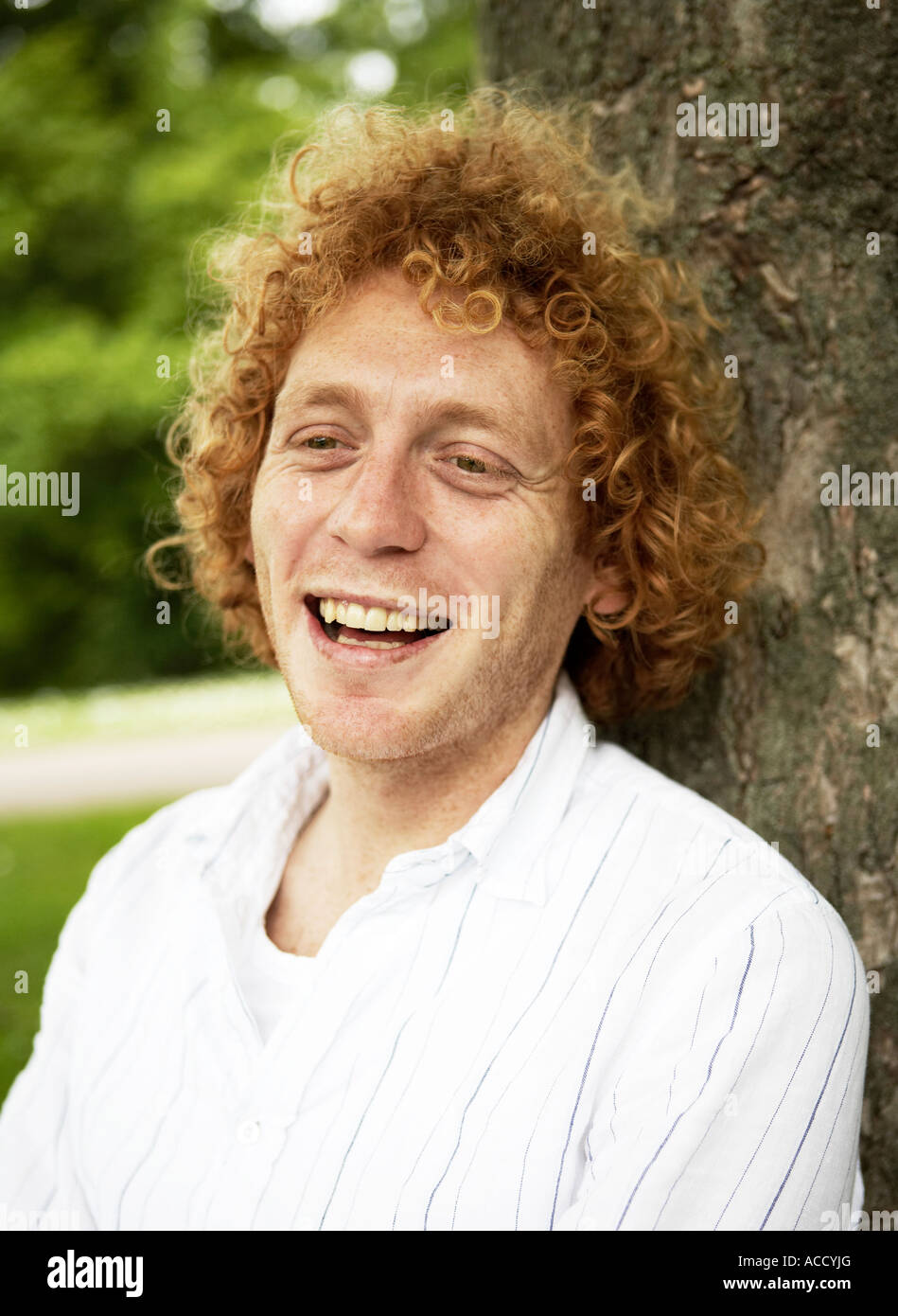 Portrait of a happy man Stock Photo - Alamy