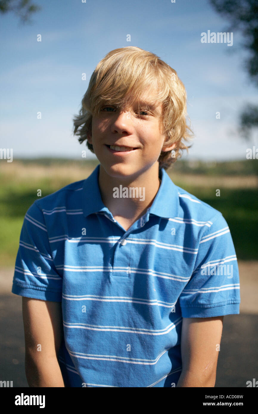 Portrait of a boy Stock Photo - Alamy