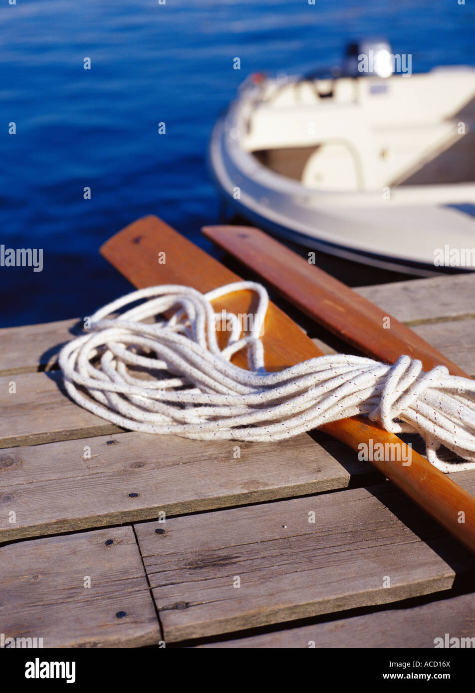 Oars rope hi-res stock photography and images - Alamy