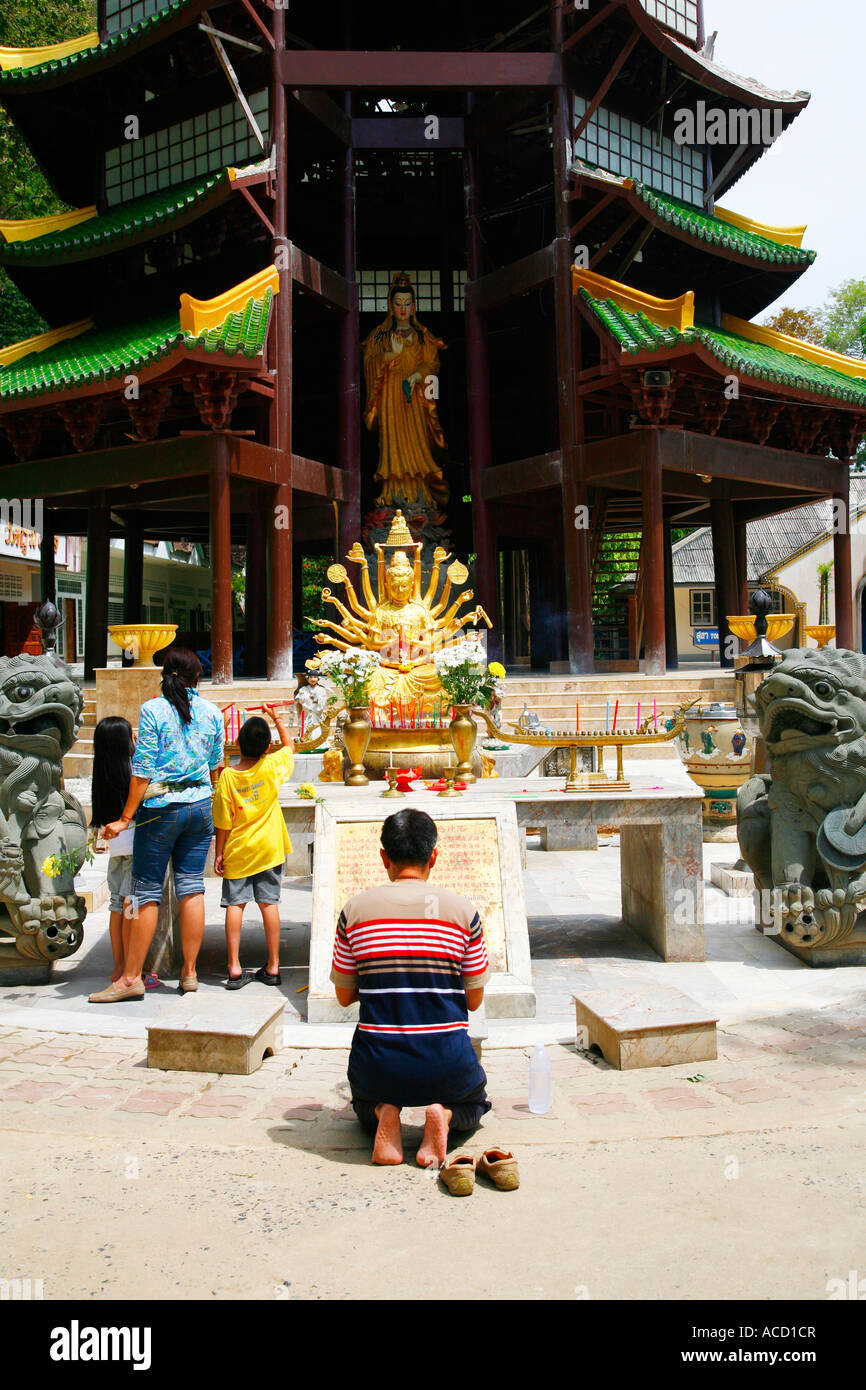 Buddhist Shrine Wat Tham Seua (Tiger Cave Temple), Krabi, Thailand ...