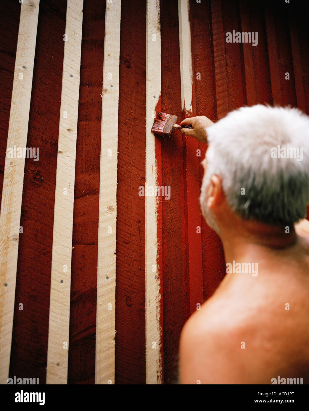 Falun red paint hi-res stock photography and images - Alamy