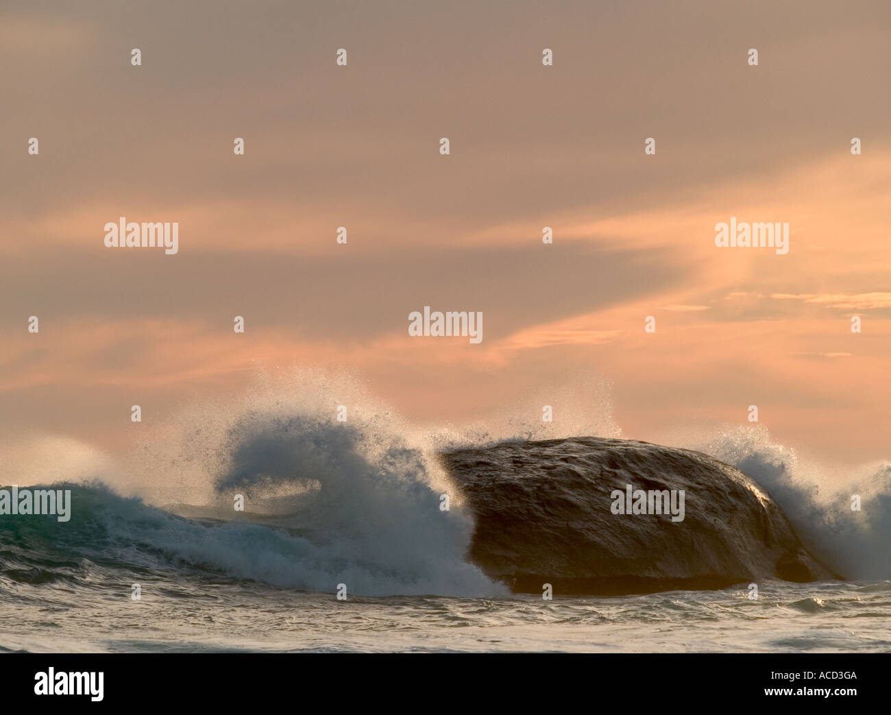 Wave land peninsula national park australian landscape hi-res stock ...