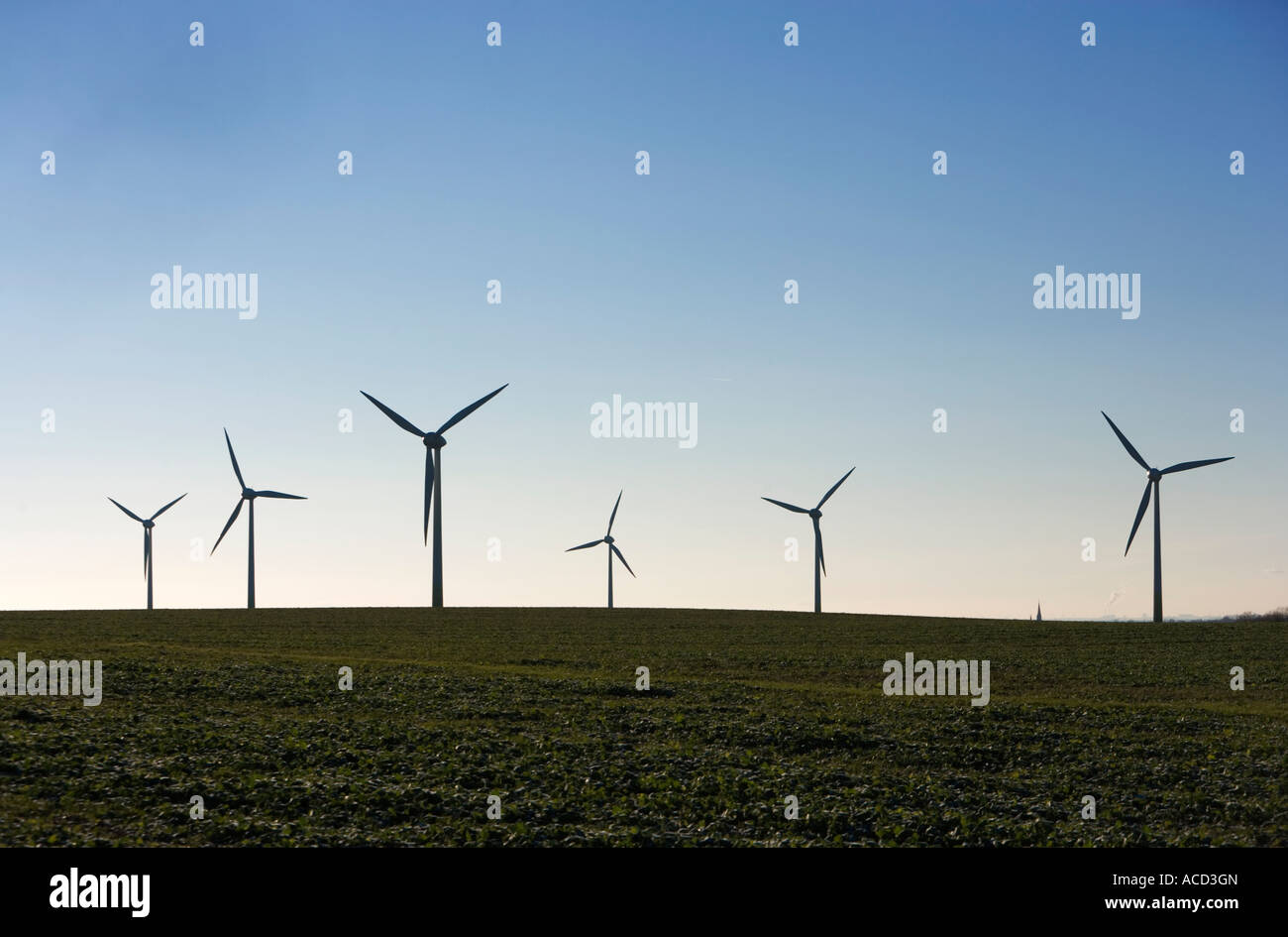Wind power stations Stock Photo - Alamy
