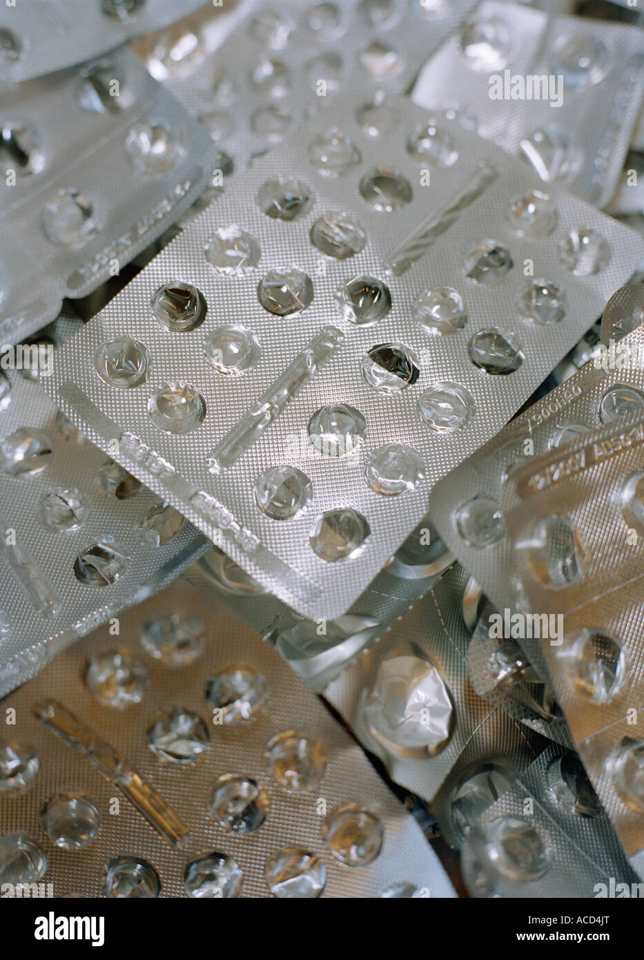 Empty medication packaging Stock Photo - Alamy