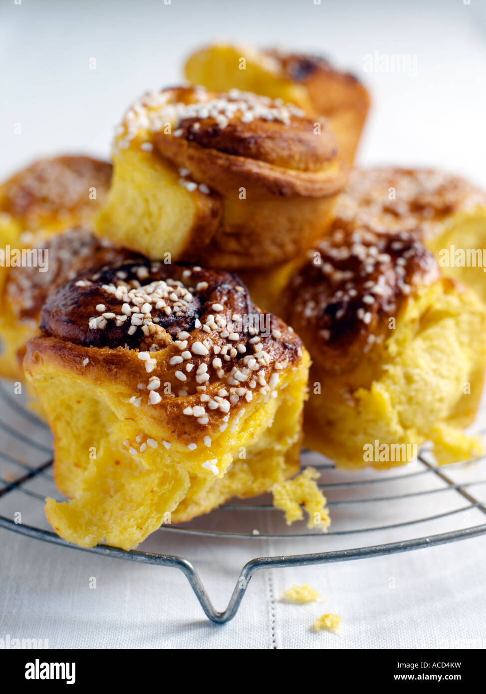 Saffron Rolls High Resolution Stock Photography and Images - Alamy