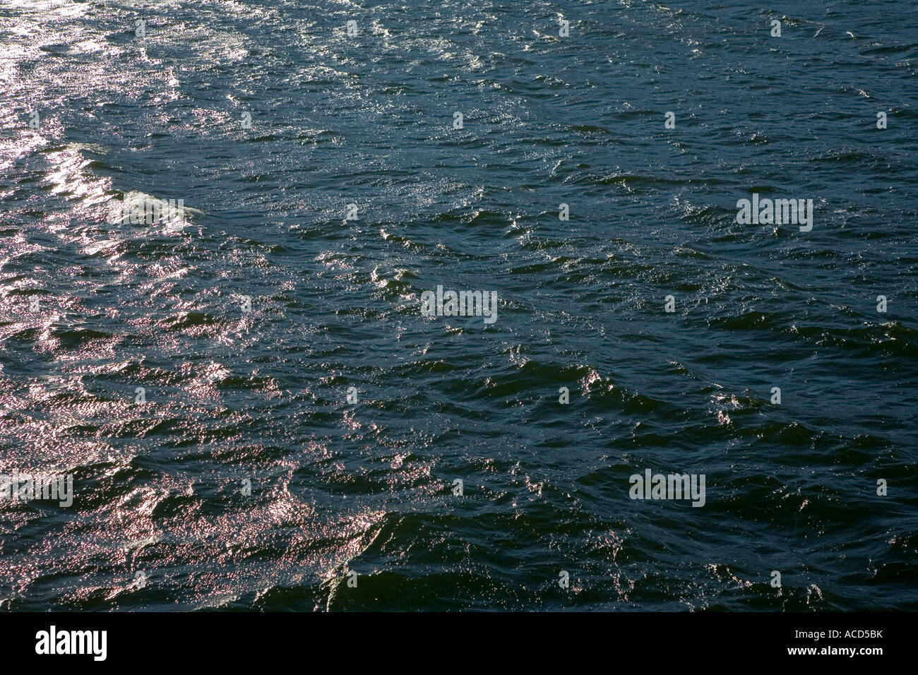 Glistening sunshine on the sea Stock Photo - Alamy