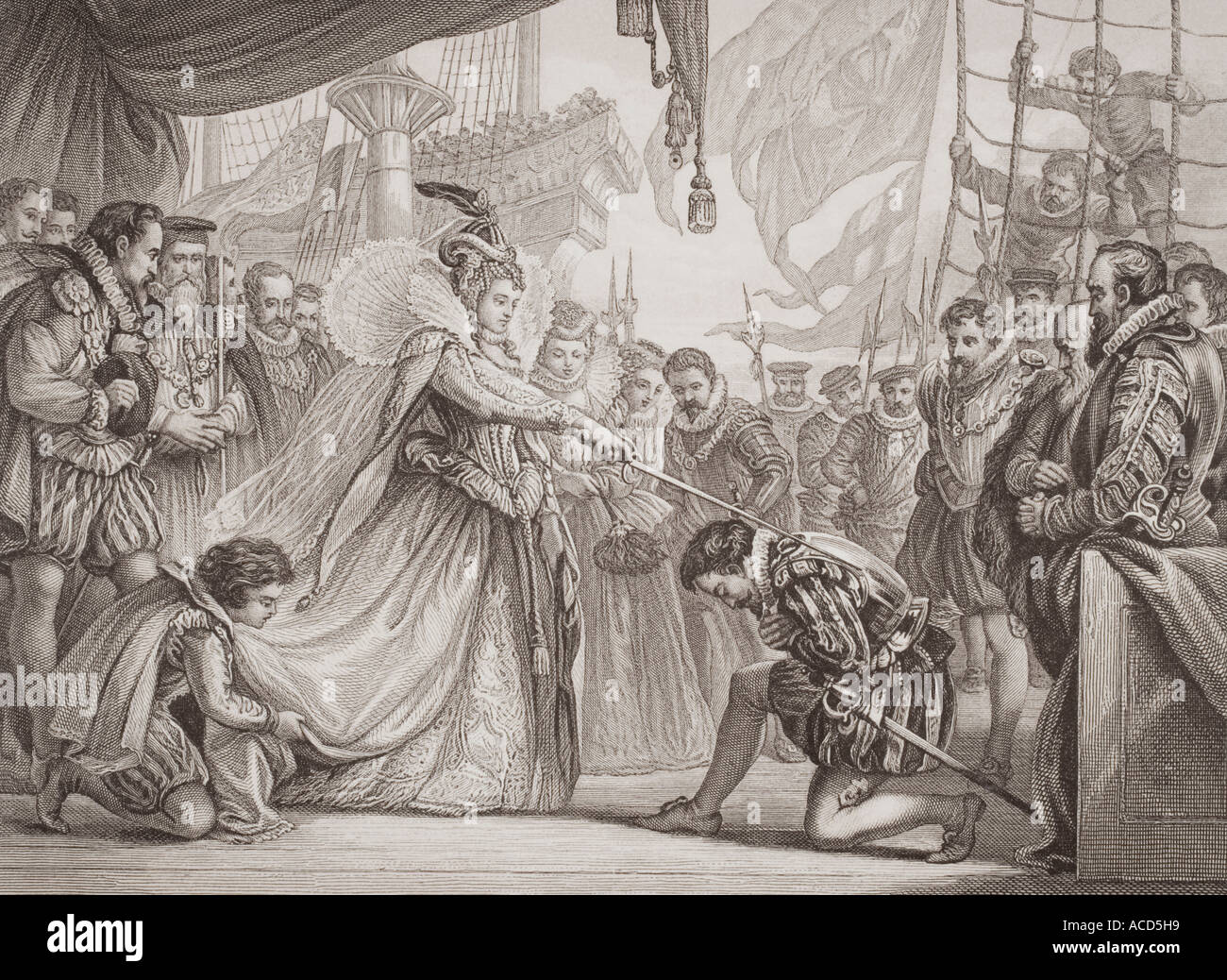 Knighting hi-res stock photography and images - Alamy