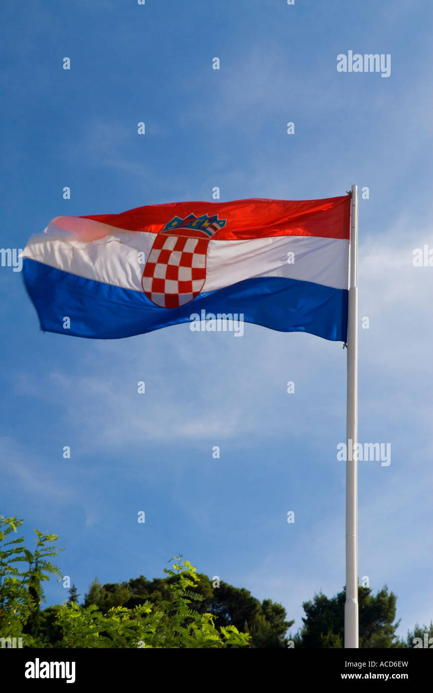 Croatian flag hi-res stock photography and images - Alamy