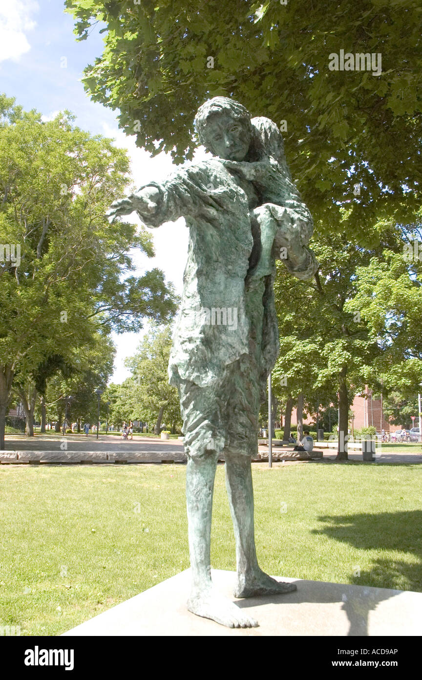 Irish Potato Famine memorial in Harvard, Cambridge, Massachusetts Stock ...