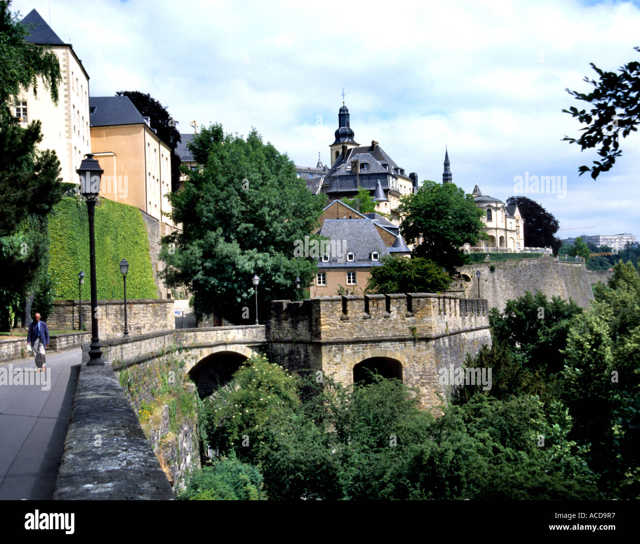 Luxembourg city historic centre hi-res stock photography and images - Alamy