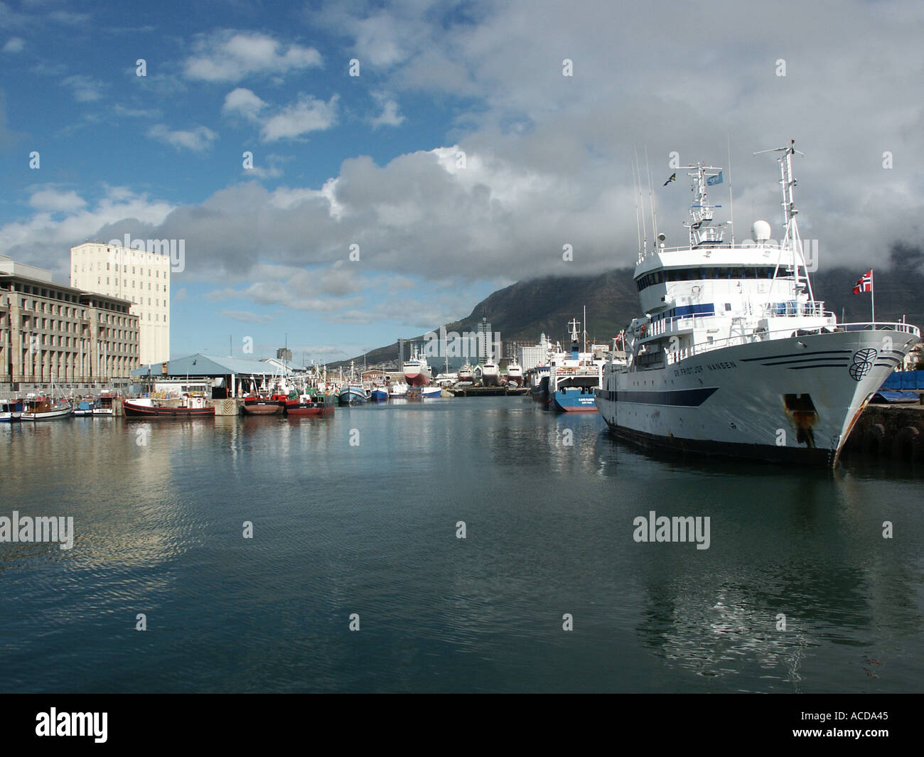 The Waterfront Cape Town South Africa Ships Stock Photo - Alamy