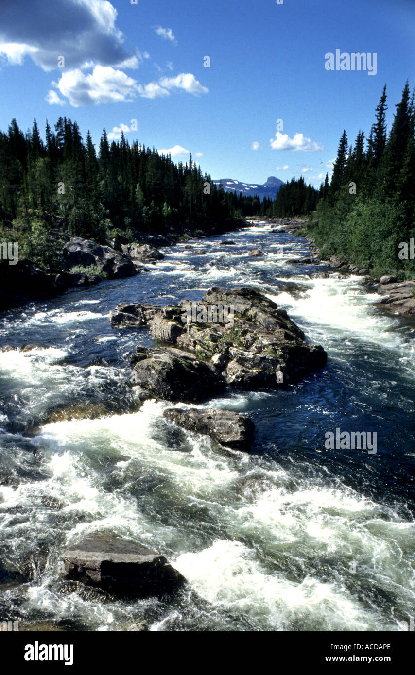 Scandinavian riverside landscape hi-res stock photography and images ...