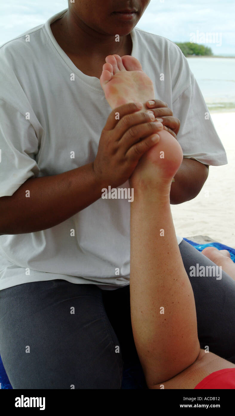 Thailand massage two hands hi-res stock photography and images - Alamy