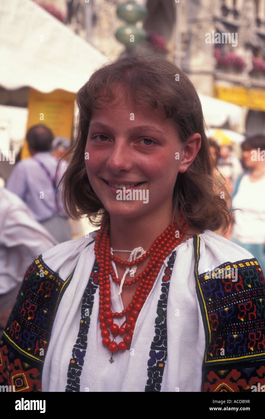 1, one, German woman, German, woman, adult woman, eye contact, front ...