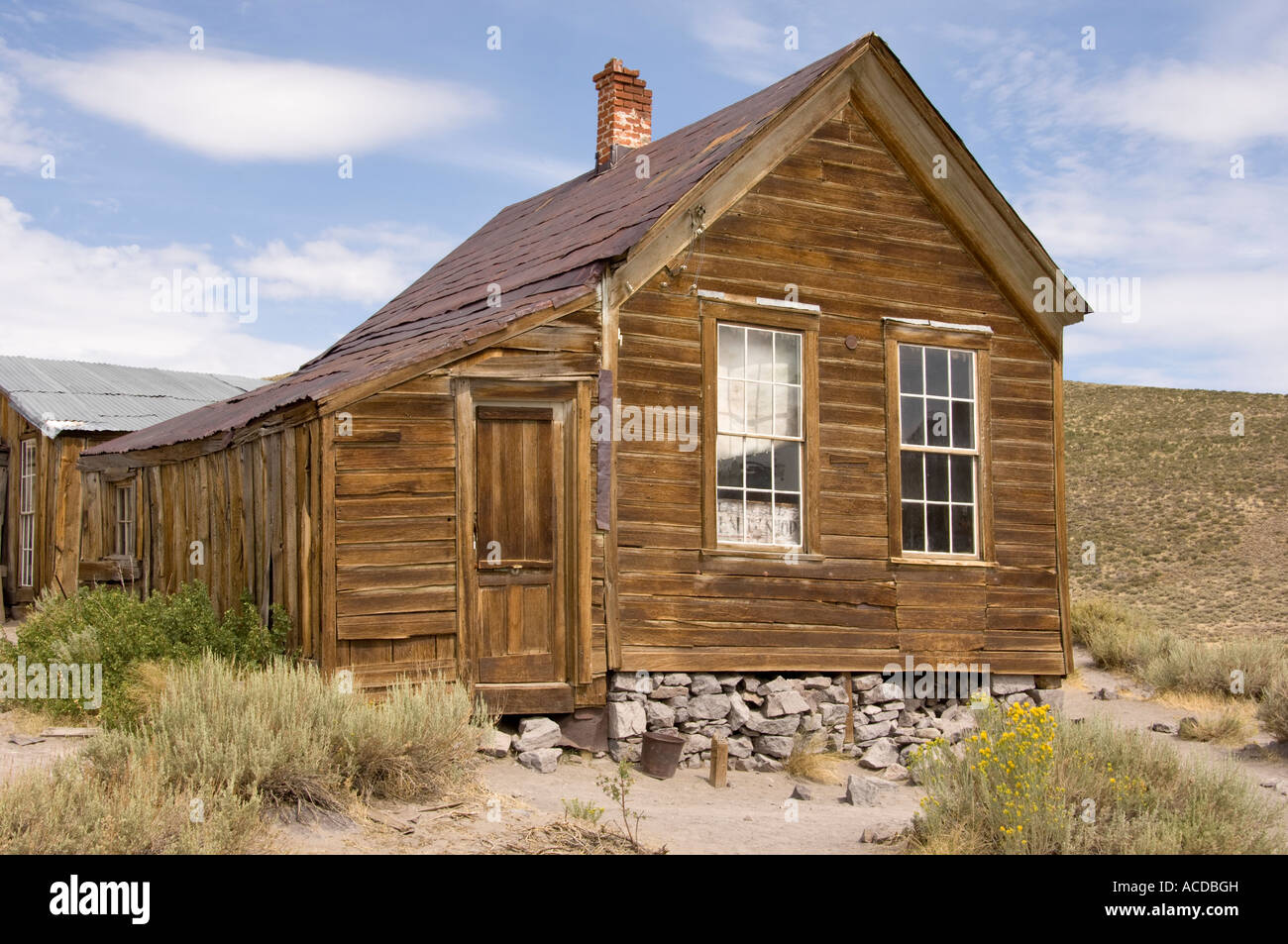 Old Building in Bodie, California. Ghost Town Stock Photo - Alamy
