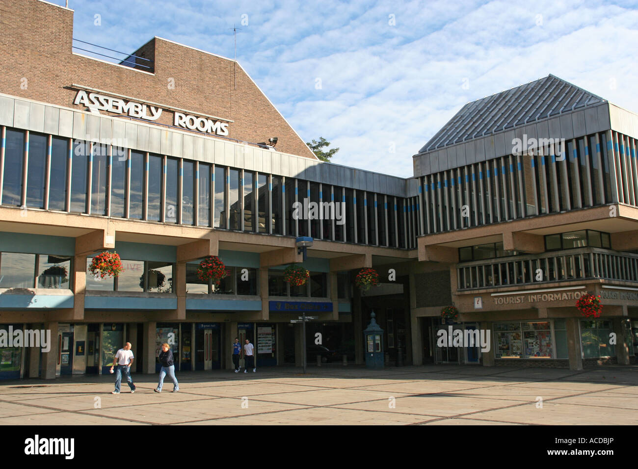 derby city centre market place assembly rooms derbyshire midlands ...